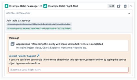 Object And Link Types • Link Types • Edit Link Types • Palantir