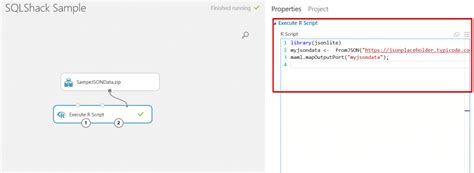 How To Use JSON Data In Azure Machine Learning