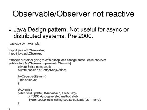 Ppt Observables Powerpoint Presentation Free Download Id6234477