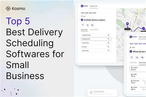 top 5 best delivery scheduling softwares for small business