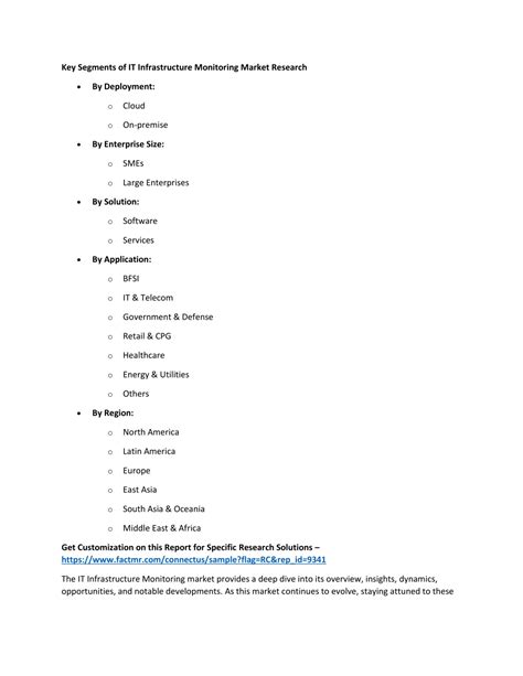 Ppt It Infrastructure Monitoring Market Powerpoint Presentation Free