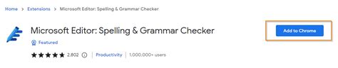 microsoft editor spelling and grammar checker