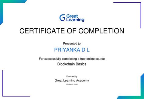 Priyanka Dhinakar On Linkedin Blockchainjourney Continuouslearning