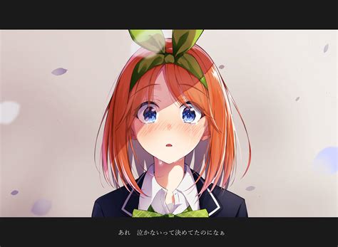 4k Nakano Yotsuba Crying 5 Toubun No Hanayome Short Hair Redhead