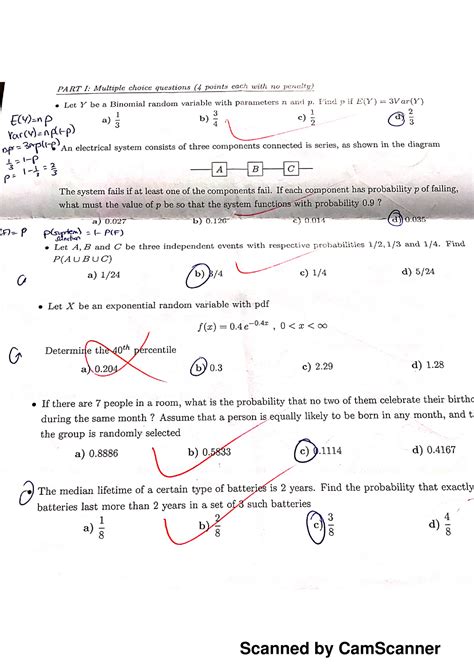 Exam June Summer Questions And Answers Intro To Probab Random Var Studocu