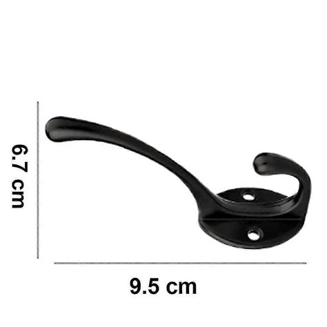 10 Pack Rustic Coat Hooks Wall Mounted Heavy Duty Double Hooks Retro Fruugo UK