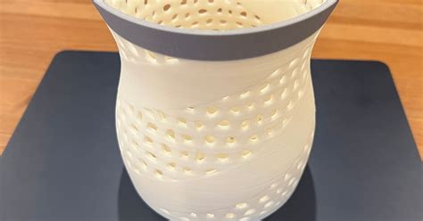 Orchid Vase 2 Hybrid Voronoi Structure By Adam L Download Free Stl Model