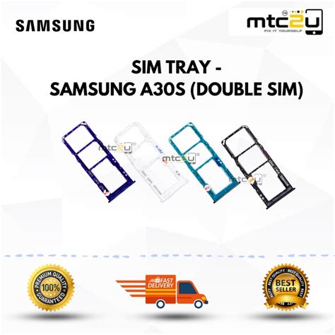 SIM TRAY SAMSUNG A30S DOUBLE SIM TEMPAT LETAK SIMKAD SAMSUNG A30S DUA SIM Shopee Malaysia