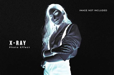 Premium Psd Xray Negative Ray Photo Effect Template