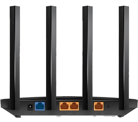 TP LINK Archer AX WiFi Cable Fibre Router AX Dual Band Currys