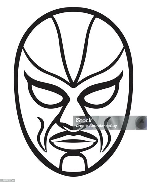 루차 리브레 멕시코 레슬러 마스크 개요 로고 아이콘 엠블 럼 벡터 템플릿 0명에 대한 스톡 벡터 아트 및 기타 이미지 0명