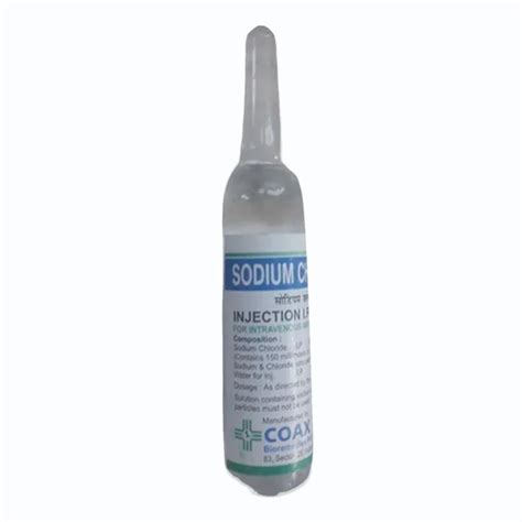 Sodium Chloride Injection 20 Ml At ₹ 200 Box In Kalyan Id 2853923080162