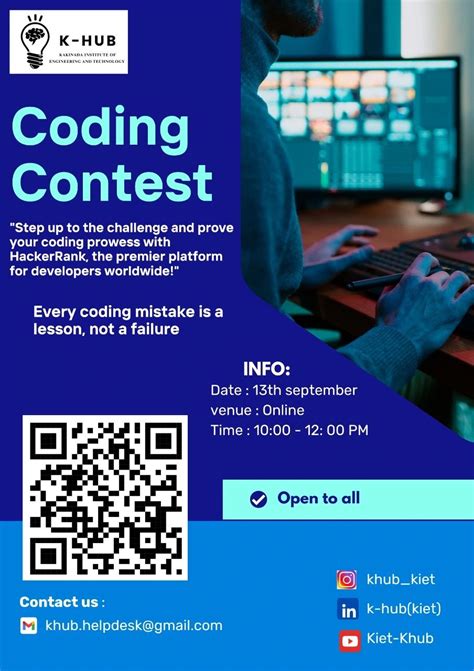 Join The Hackerrank Coding Contest K Hub Kiet Posted On The Topic Linkedin