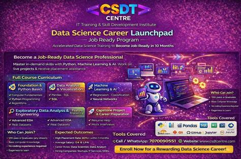 Data Science Course In Patna Job Oriented Training Csdt Centre