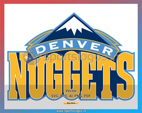 Denver Nuggets Basketball Sports Vector Svg Logo In 5 Formats