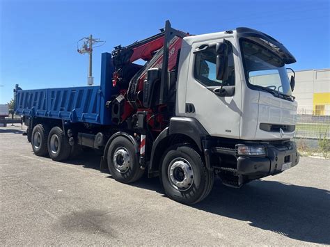 Crane Truck Fassi 800 Xp Jib Renault Kerax 38540 Spain Trucks Sales
