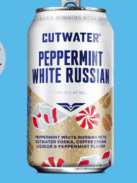 Cutwater Peppermint White Russian Limited Edition 4 Pack 355 Ml