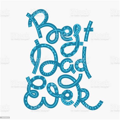 해피 아버지의 날입니다 최고의 아빠도 손으로 그려 글자 여름 휴일입니다 크리에이 티브 디자인입니다 자유 스타일입니다 인쇄 술입니다 카드 엽서 초대장 포스터 배너 메시지 0