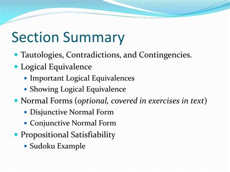 Ppt Propositional Equivalences Powerpoint Presentation Free Download