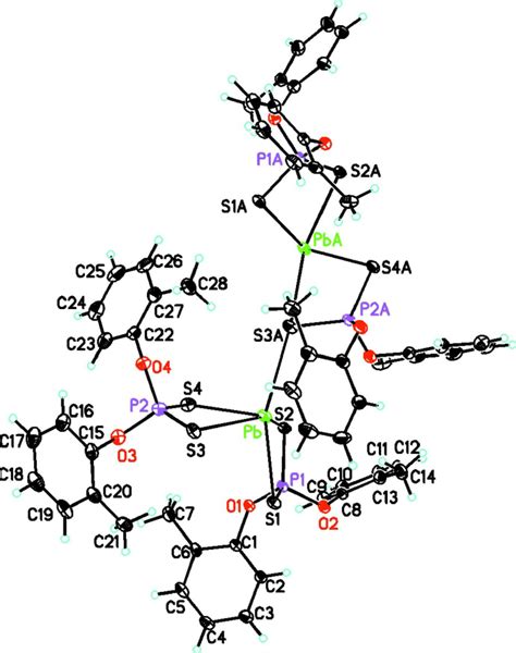 A Perspective View Of The Title Compound Showing The Atom Numbering Download Scientific