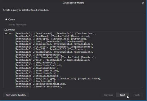 Query Parameters Sensor Test And Calibration User Manual