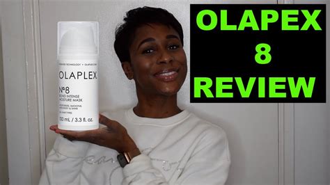 Olaplex 8 Review On Afro Relaxed Hair Youtube