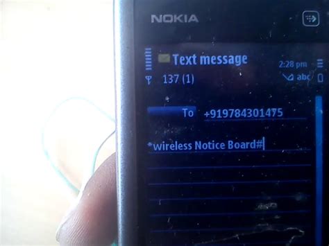 Arduino Based Wireless Notice Board Send Notice Using Your Cell Phone