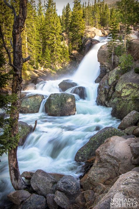 Waterfalls Rocky Mountain National Park