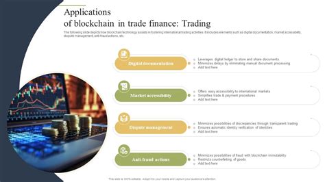 Applications Of Blockchain In Trade Finance Trading How Blockchain Is Reforming Trade Bct Ss Ppt