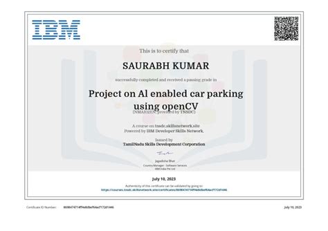 Saurabh K On Linkedin Ibmcertification Ai Opencv Aienabledcarparking Ibminnovation Ibm