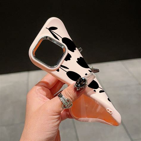 Amorvor For Infinix Smart 7 Tecno Spark Go 2023 Pop 7 Pro Mobile Cover Tulip Flowers Pattern