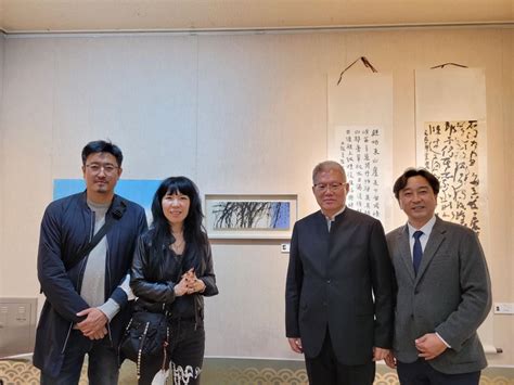 我校姜兴达王杰应邀出席第八届光州市中国文化周开幕式 河北美术学院