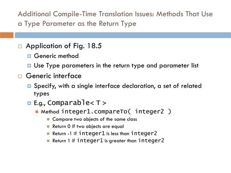 Ppt Inheritance Polymorphism Class Hierarchies And Generics