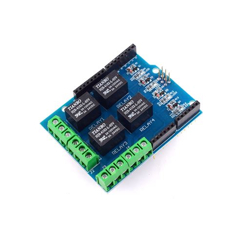 4 Way 5V Relay Module Relay Control Board Relay Expansion Board Module Board 40201 US 2 32