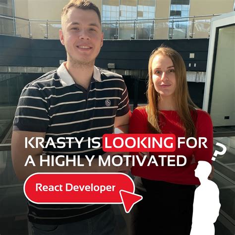 Krasty Soft On Linkedin React Frontend Development Jobs Vacancy Rest Css Html