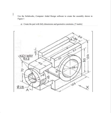 Solved Use The Solidworks Computer Aided Design Software Chegg