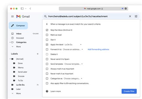 How To Automatically Move Emails To A Folder In Gmail La De Du