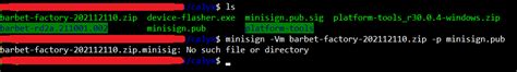 Minisig No Such File Or Directory Issue 112 Jedisct1 Minisign