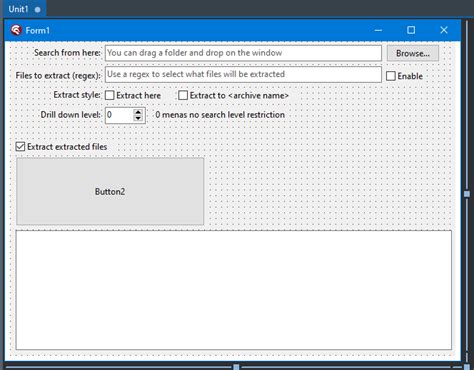 Delphi Whats The Proper Way To Showhide A Control And Let Controls