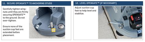 Permanent Bolt Down And Secure Ceia Opengate ™ And Athena Weapons