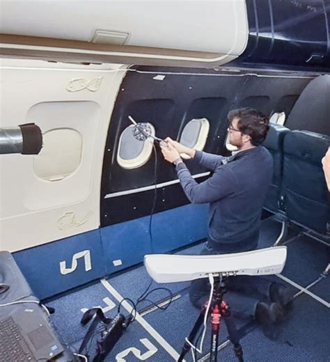 Visualizing And Quantifying Aircraft Cabin Noise Microflown