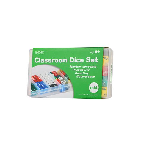 Classroom Dice Set Edx Education