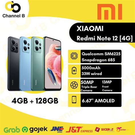 Promo Xiaomi Redmi Note GB GB Smartphone Garansi Resmi Diskon Di Seller Channel