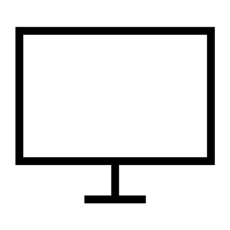 Monitor Vector Svg Icon Svg Repo