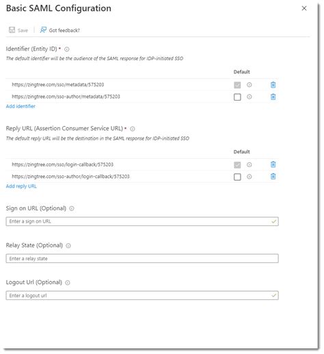 Microsoft Azure Single Sign On Setup Guide Zingtree Help Center