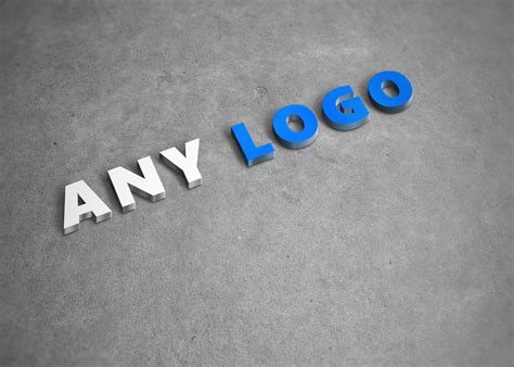 Gold 3d Logo Mockup Artofit