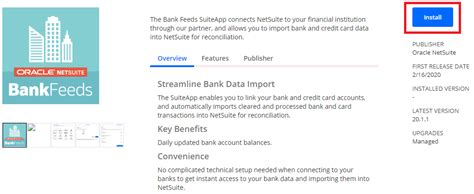 How To Set Up And Configure The Netsuite Bank Feeds Suiteapp