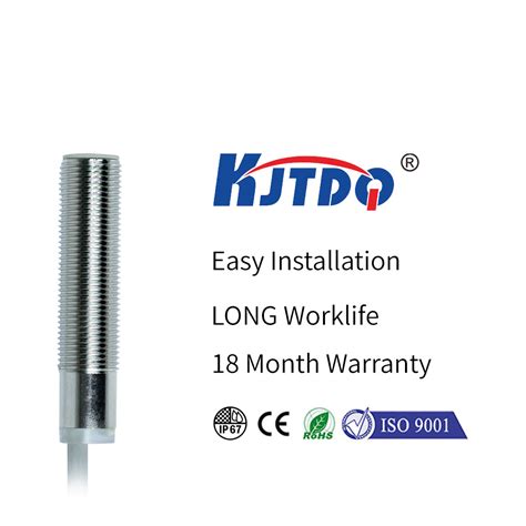 Kjt M18 Cylindrical Magnetic Proximity Sensor Reed Switch 2 Wires For