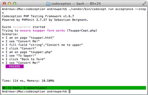 Acceptance Testing With Codeception Envato Tuts