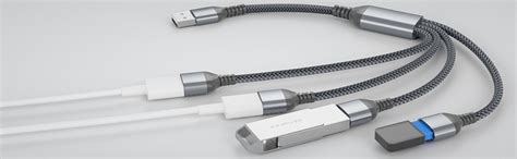 Elebase USB Splitter Y Cable FT Male To Female USB A Expander Hub Multi USB Port Extender